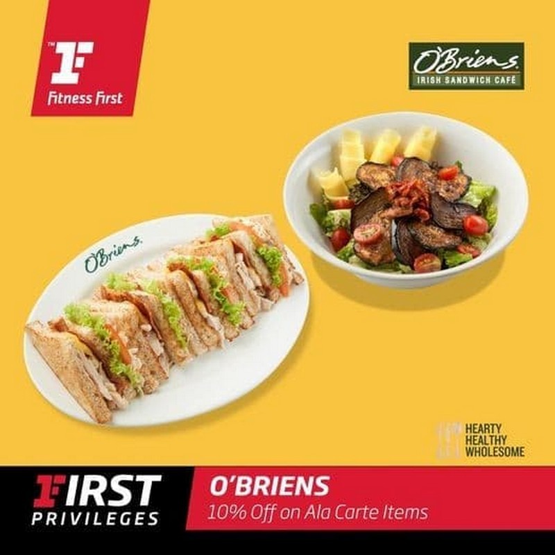 11 Mar 2021 Onward: Fitness First O'Brien's Promo - EverydayOnSales.com