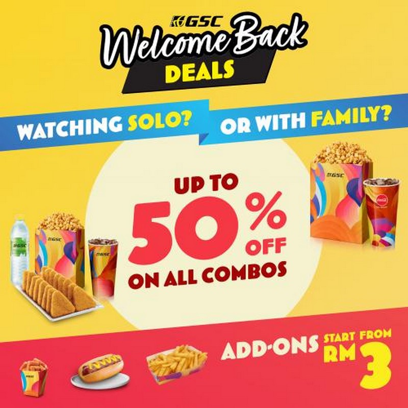 5 Mar 2021 Onward: GSC Welcome Back Deals Promotion - EverydayOnSales.com