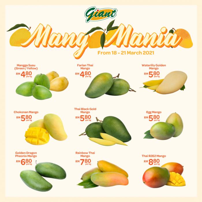 18-21 Mar 2021: Giant Mango Mania Promotion - EverydayOnSales.com