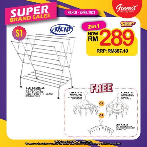 Now till 30 Apr 2021: Ginmit Super Brand Sale - EverydayOnSales.com