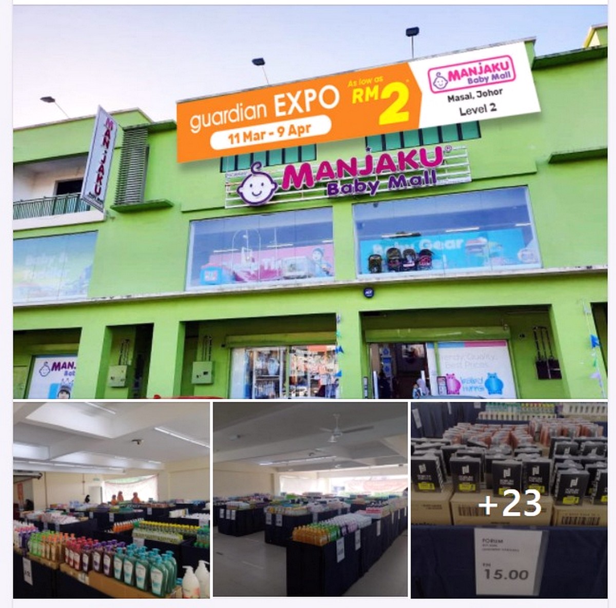 Now till 9 Apr 2021: Guardian Expo Warehouse Sale at Manjaku Baby Mall ...