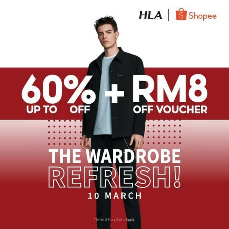 10 Mar 2021: HLA The Wardrobe Refresh Promo on Shopee - EverydayOnSales.com