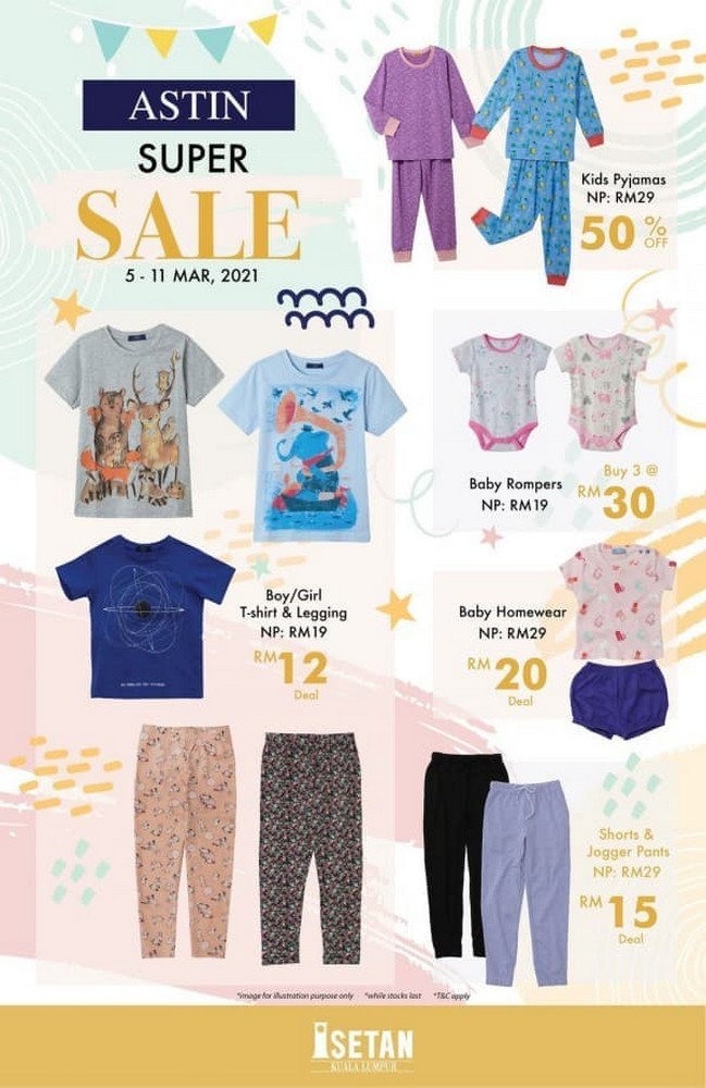 5-11 Mar 2021: ISETAN Astin Super Sale - EverydayOnSales.com