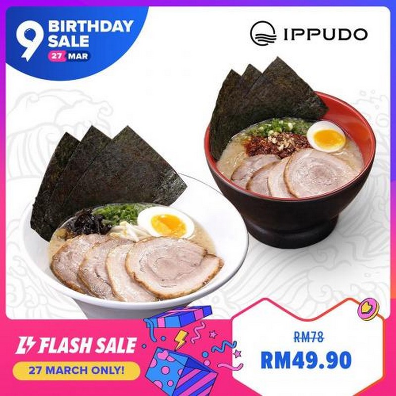 27 Mar 2021: Ippudo Promotion on Lazada Birthday Sale - EverydayOnSales.com