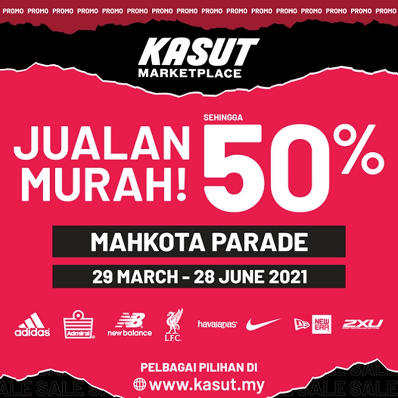 Now till 28 Jun 2021: Kasut Marketplace Crazy Sale at Mahkota Parade ...