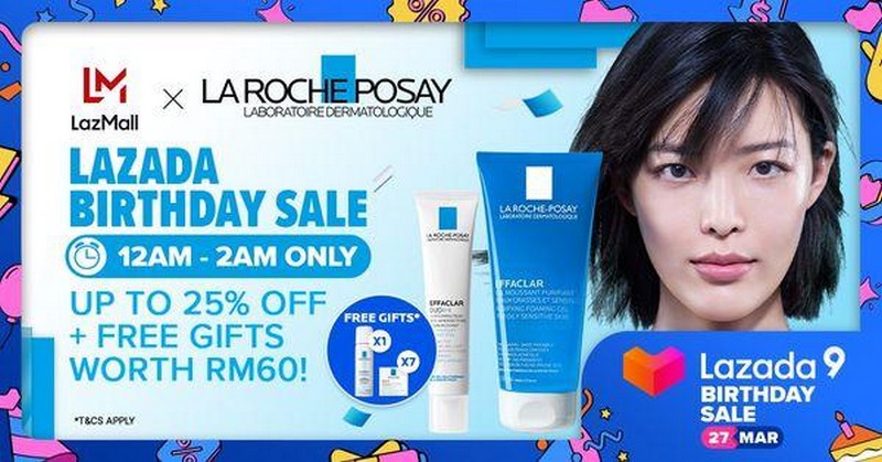 27 Mar 2021: La Roche-Posay Promotion on Lazada Birthday Sale ...