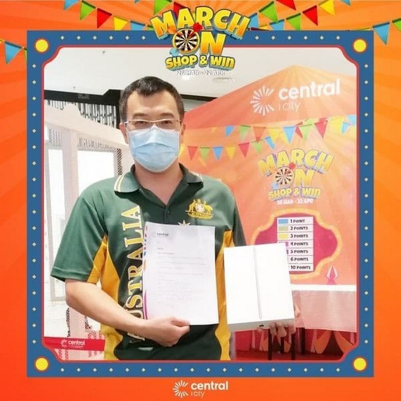 26 Mar-22 Apr 2021: March On Shop & Win Contest at Central i-City ...