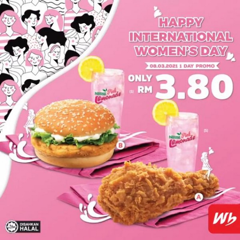 8 Mar 2021: Marrybrown International Women’s Day Promotion ...