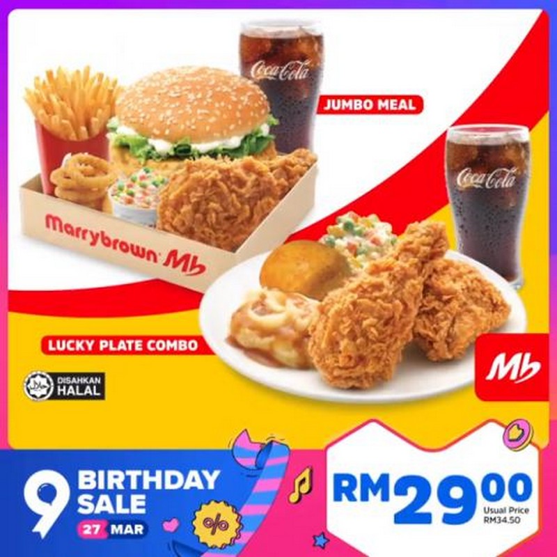 27 Mar 2021: Marrybrown Promotion on Lazada Birthday Sale ...