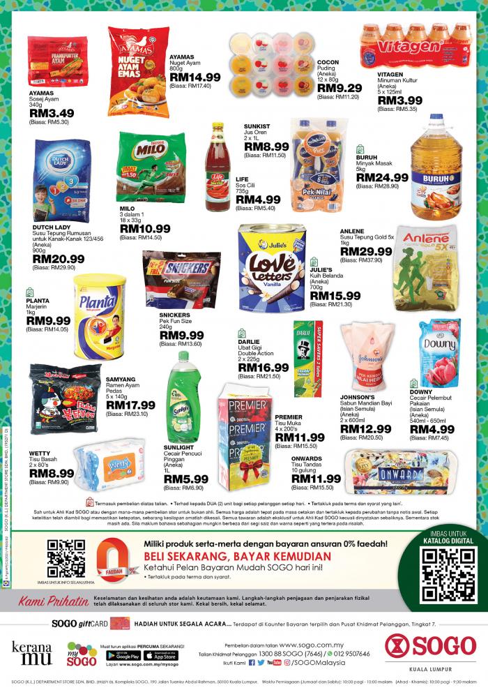 31 Mar-4 Apr 2021: SOGO Members Day Sale Catalogue - EverydayOnSales.com