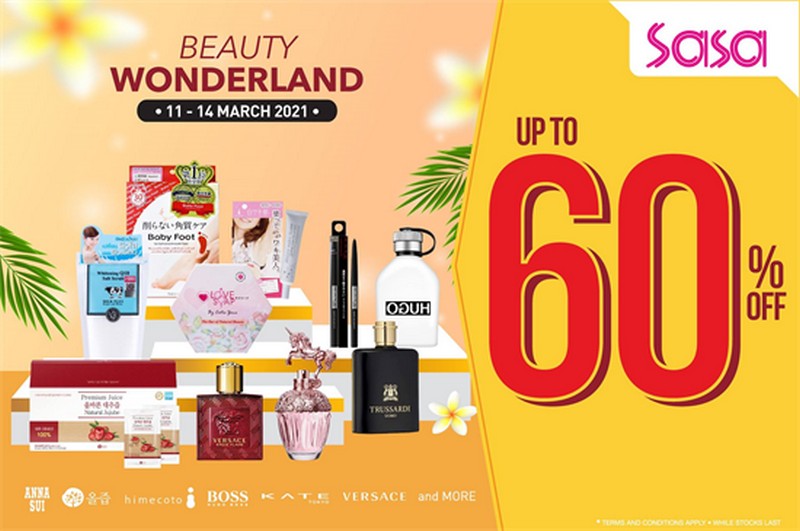 11-14 Mar 2021: SaSa Beauty Wonderland Promo - EverydayOnSales.com