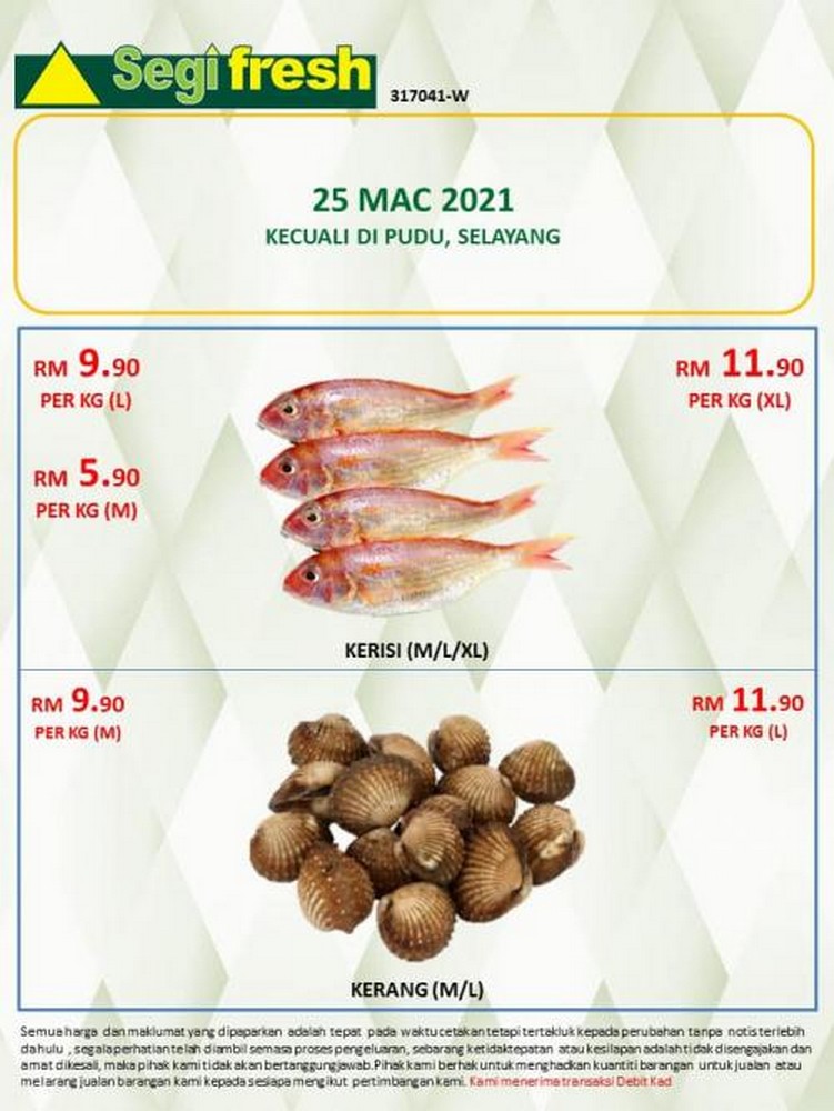 25 Mar 2021: Segi Fresh Special Promotion - EverydayOnSales.com