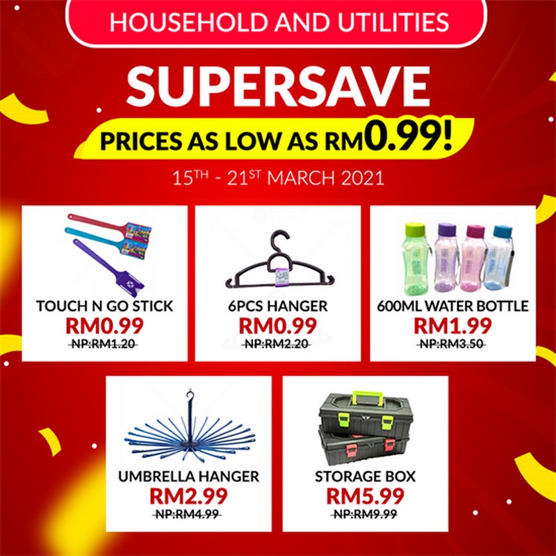 15-21 Mar 2021: Supersave Grand Opening Promotion at Sungai Buloh ...