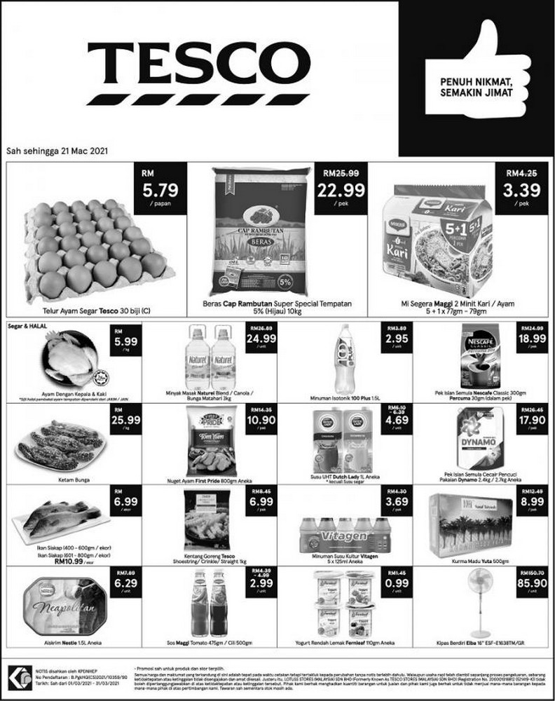 19-21 Mar 2021: Tesco Weekend Promotion - EverydayOnSales.com