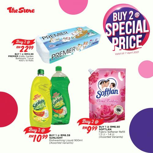 Now till 7 Apr 2021: The Store Buy 2 at Special Price Promotion ...