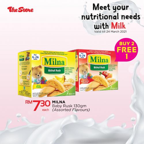Now till 24 Mar 2021: The Store Milk Promotion - EverydayOnSales.com