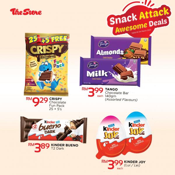 Now till 24 Mar 2021: The Store Snack Promotion - EverydayOnSales.com