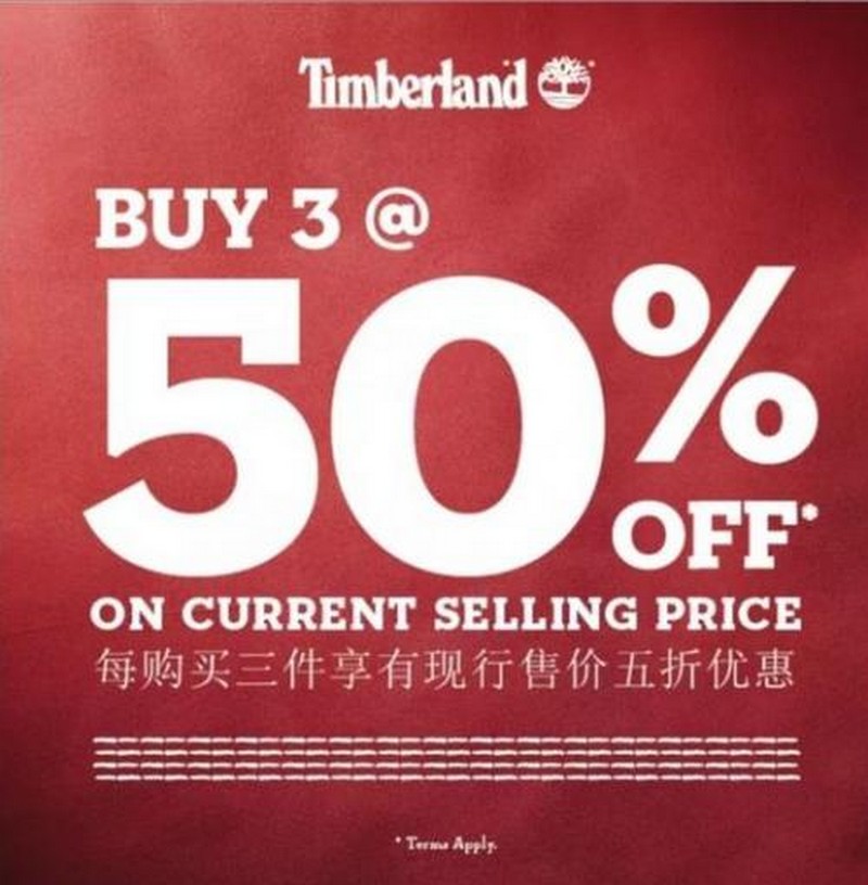 5-7 Mar 2021: Timberland Special Sale at Genting Highlands Premium ...