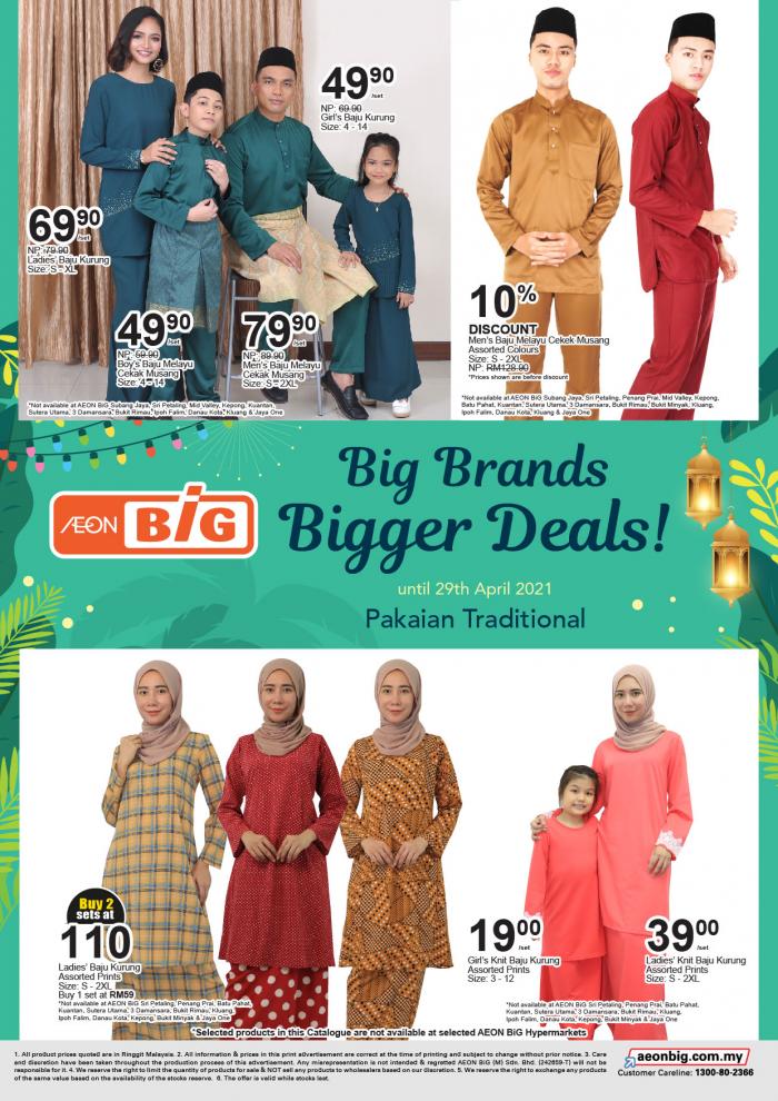 1-28 Apr 2021: AEON Big Brand Bigger Deals Promotion - EverydayOnSales.com