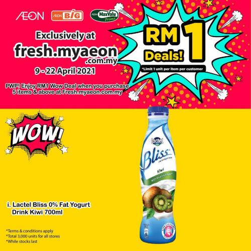 9-22 Apr 2021: AEON Online Supermarket RM1 Deals Promotion ...