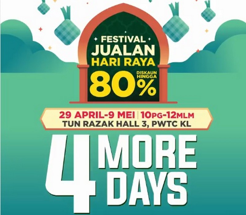 29 Apr-9 May 2021: Al-Ikhsan Hari Raya Sale at PWTC - EverydayOnSales.com