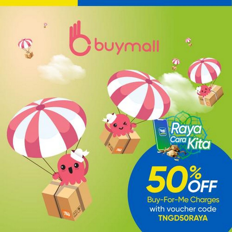 13 Apr-31 May 2021: BuyMall 50% off Promo with Touch 'n Go ...
