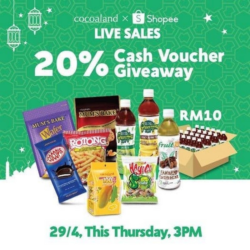 29 Apr 2021: Cocoaland Raya Sale on Shopee - EverydayOnSales.com
