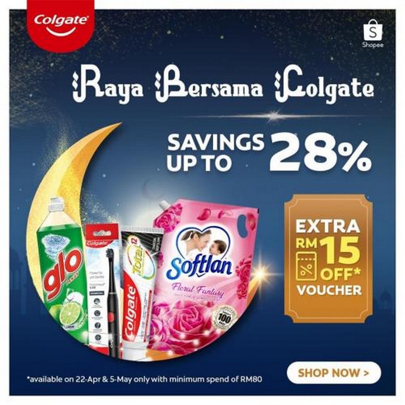 22 Apr-5 May 2021: Colgate Raya Promotion on Shopee - EverydayOnSales.com