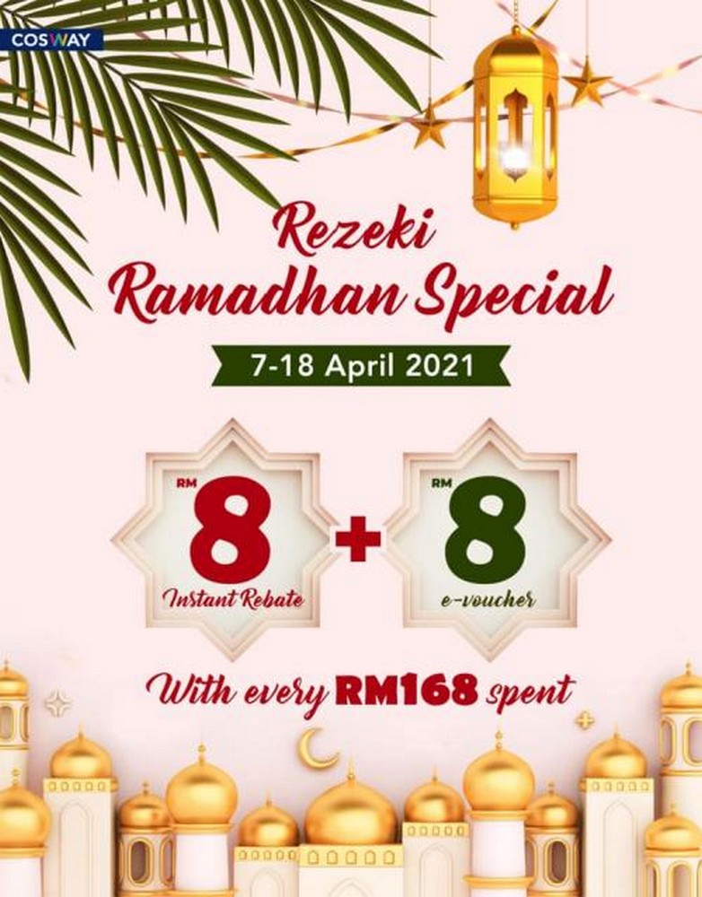7-18 Apr 2021: Cosway Rezeki Ramadhan Promotion - EverydayOnSales.com