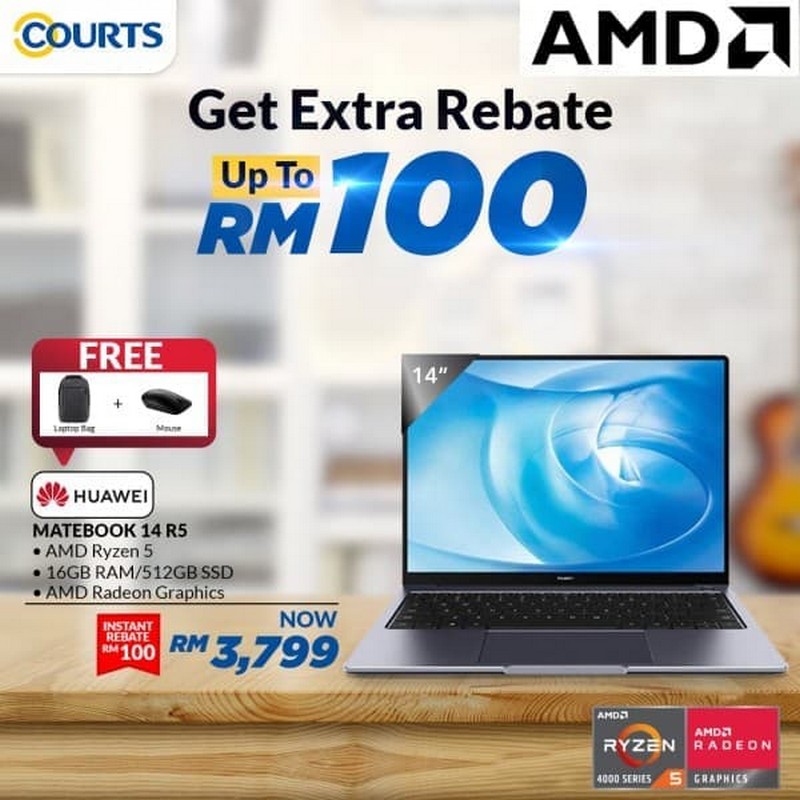 Now till 14 Apr 2021: Courts AMD Promotion - EverydayOnSales.com