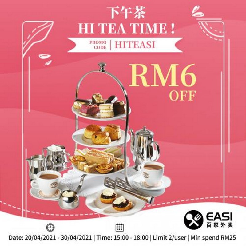 20-30 Apr 2021: EASI Hi Tea Time Promotion - EverydayOnSales.com