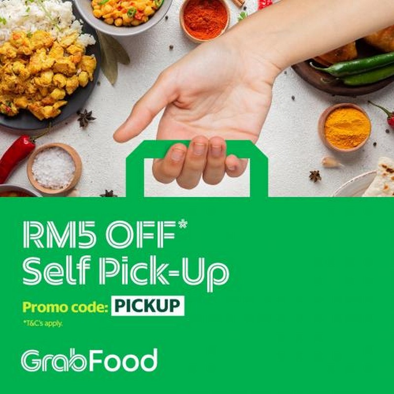 Now till 4 Apr 2021: GrabFood Self Pick-Up Promotion - EverydayOnSales.com
