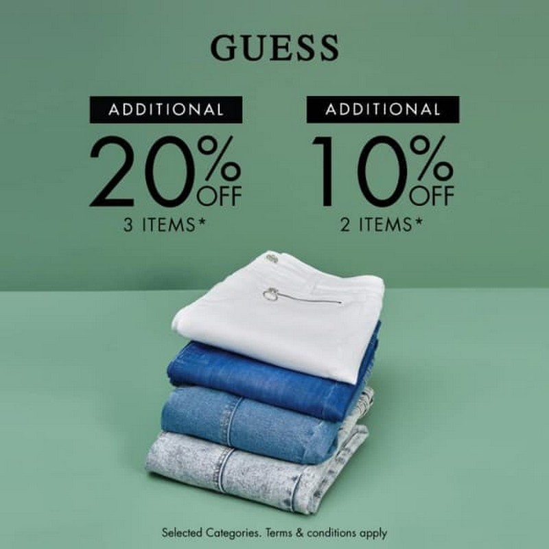 1 Apr-26 May 2021: Guess Special Sale at Johor Premium Outlets ...