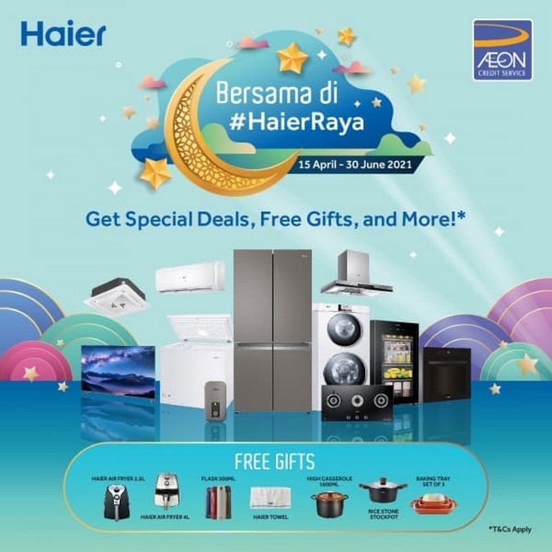 15 Apr-30 Jun 2021: Haier Raya Promotion - EverydayOnSales.com