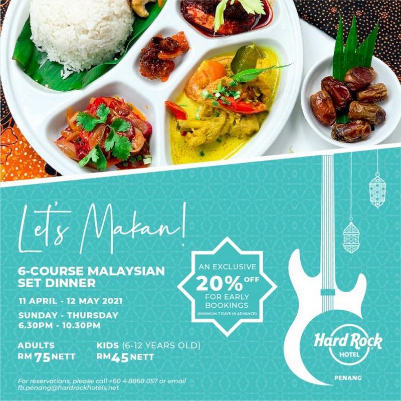 11 Apr-12 May 2021: Hard Rock Hotel Ramadan Dinner Promotion ...