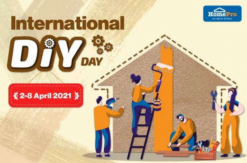 2-8 Apr 2021: HomePro International DIY Day Promotion - EverydayOnSales.com