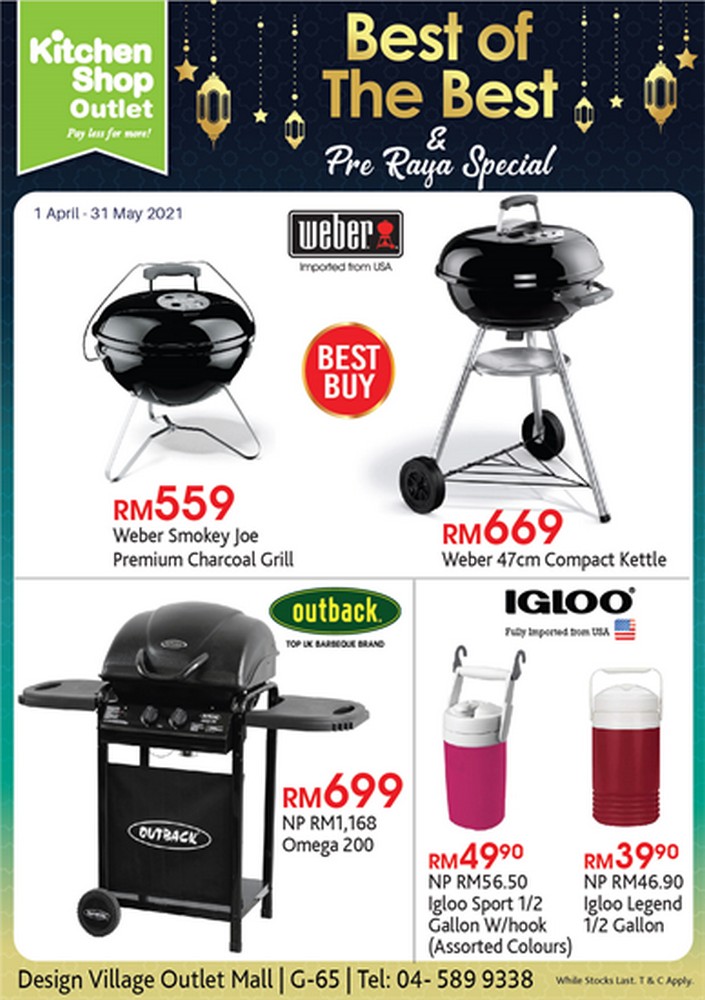 1 Apr-31 May 2021: Kitchen Shop Special offer for BBQ LOVERS Promo ...