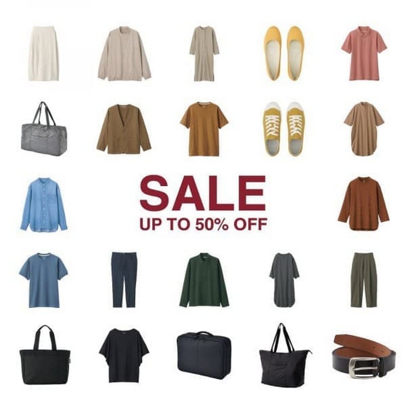 15 Apr 2021 Onward: MUJI 50% off Sale - EverydayOnSales.com