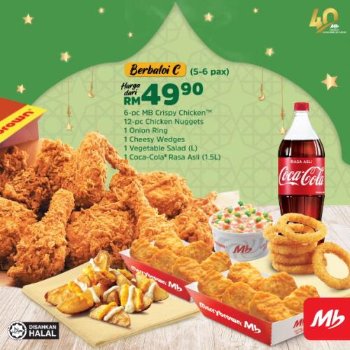 15 Apr 2021 Onward: Marrybrown Ramadan Berbaloi Puasa Family Meals ...