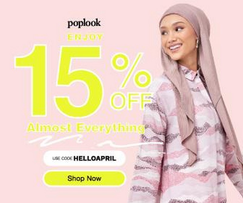 2-5 Apr 2021: Poplook 4.4 Sale - EverydayOnSales.com