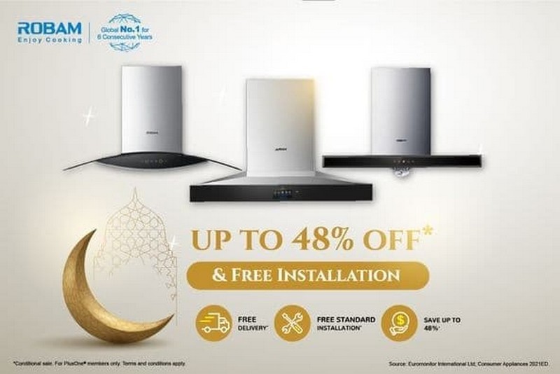 Now till 31 May 2021: Robam 48% off Promo - EverydayOnSales.com