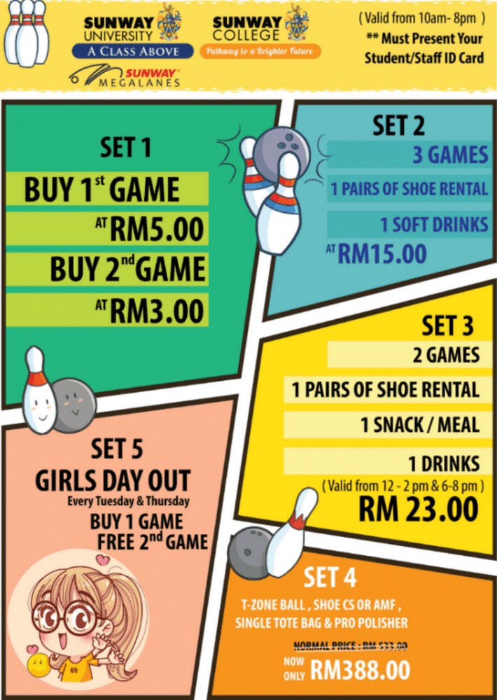 16 Apr 2021 Onward: Sunway Mega Lanes Special Deal - EverydayOnSales.com