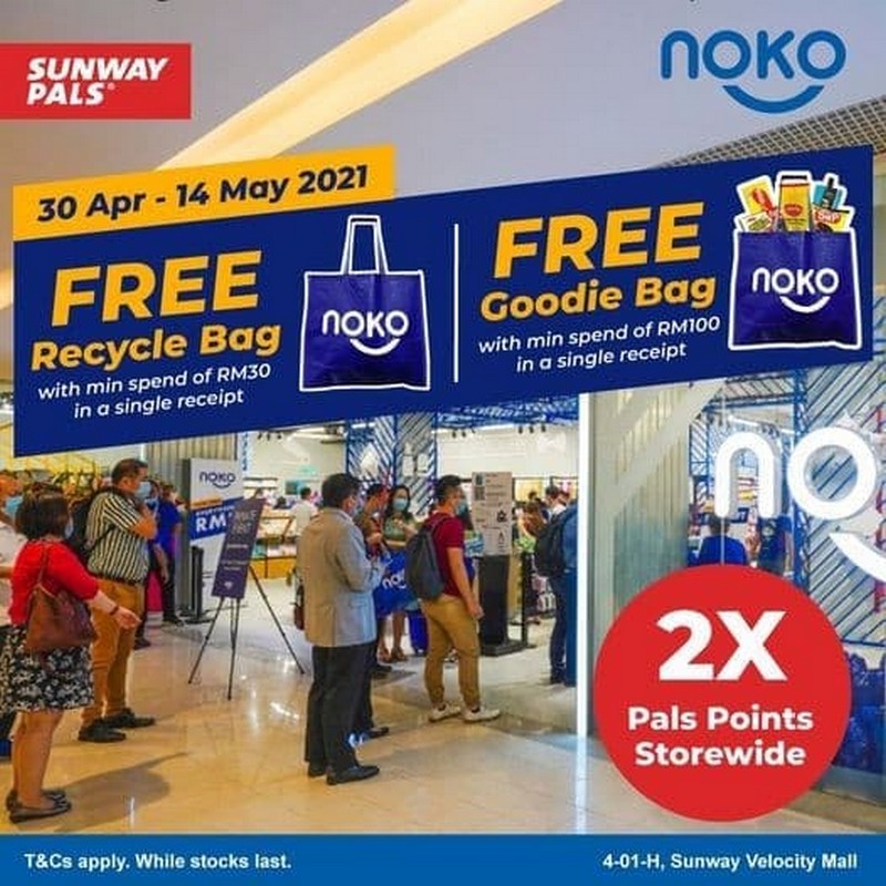 30 Apr-14 May 2021: Sunway Pals NOKO Promo at Sunway Velocity Mall ...