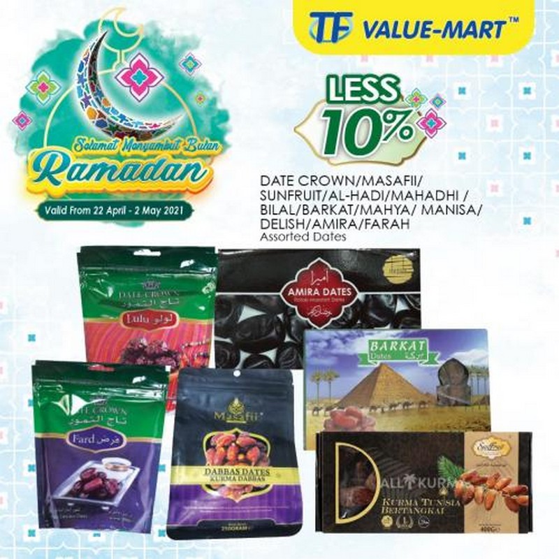 22 Apr-2 May 2021: TF Value-Mart Ramadan Dates Promotion ...