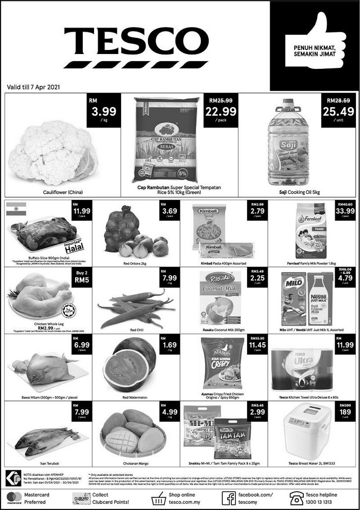 1-7 Apr 2021: Tesco Press Ads Promotion - EverydayOnSales.com