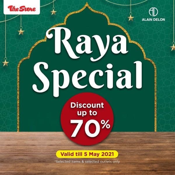 Now till 5 May 2021: The Store Raya Special - EverydayOnSales.com
