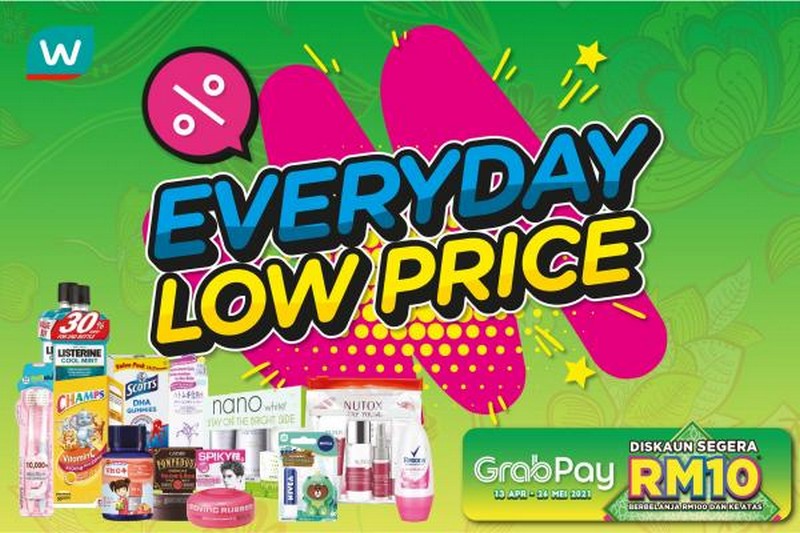 26 Apr 2021 Onward: Watsons Everyday Low Price Promotion ...