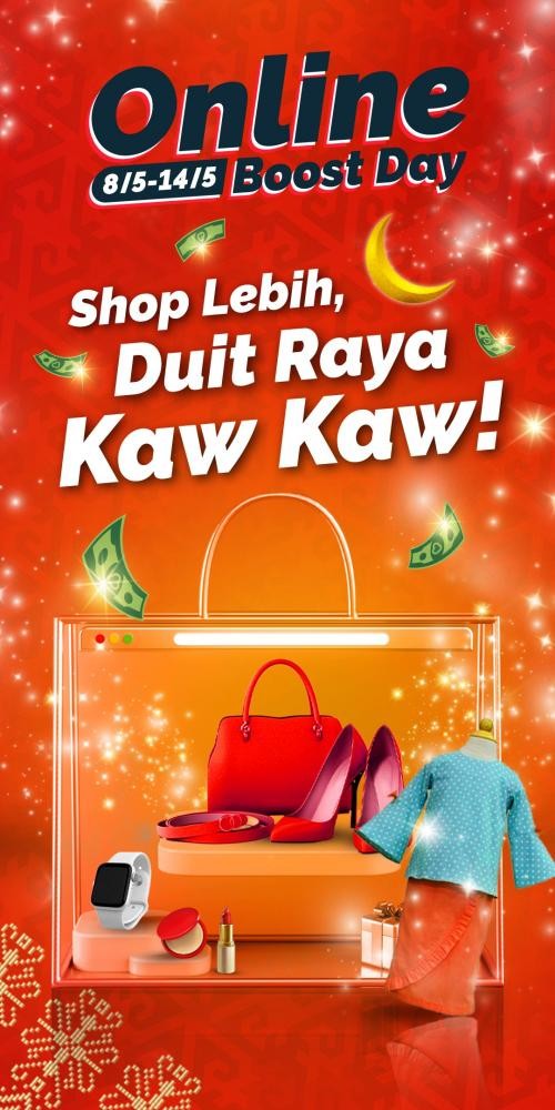 8-14 May 2021: Boost Online Boost Day Promotion - EverydayOnSales.com