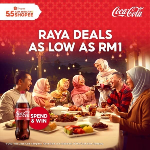 Now till 14 May 2021: Coca Cola Raya Deals on Shopee - EverydayOnSales.com
