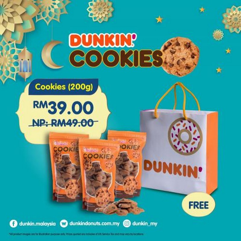 3 May 2021 Onward: Dunkin Donuts Cookies Promotion - EverydayOnSales.com